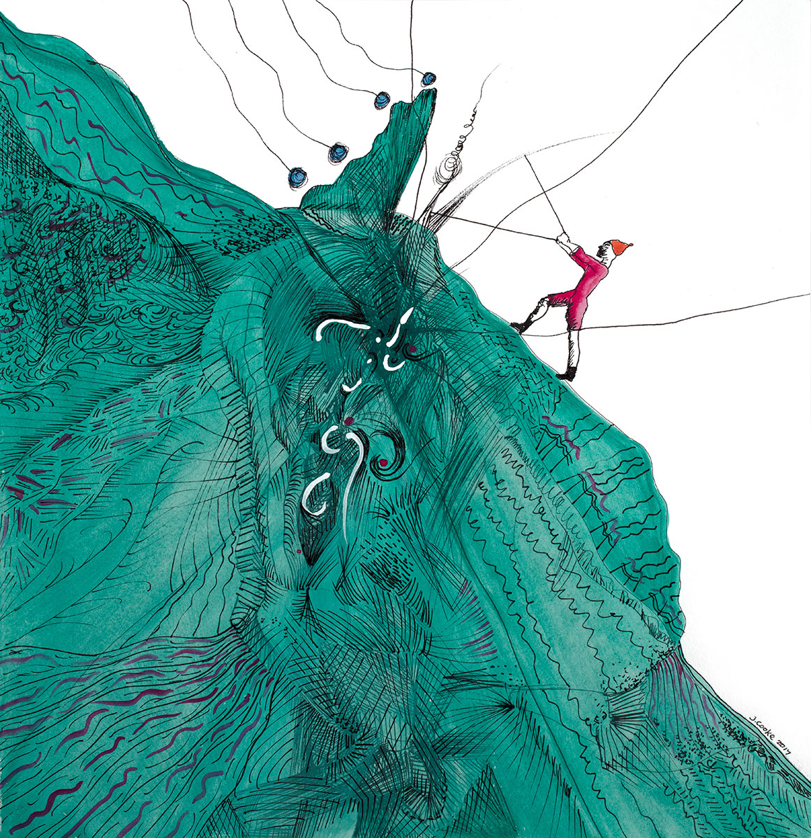 Joanne Cooke Collage and Painting
